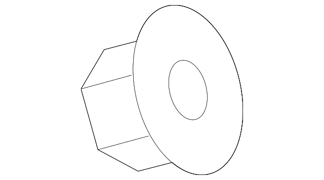 2017-2021 Chevrolet Multi Purpose Nut 11612078 | GMPartsDirect.com