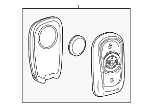 2021-2022 Buick Encore Remote Control Door Lock and Theft Deterrent ...