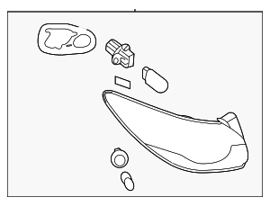 2014-2015 Mazda 6 Tail Lamp Assembly GJR9-51-160A | RealMazdaParts.com