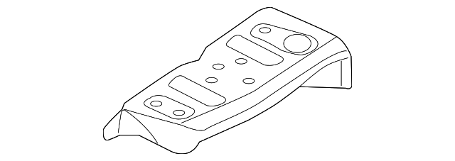 51639AJ00A9P - Reinforced Bracket - 2010-2014 Subaru | World OEM Parts ...