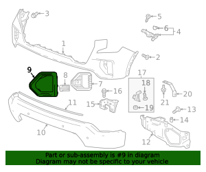2019-2023 GMC Insert 84176753 | Auto Parts Express