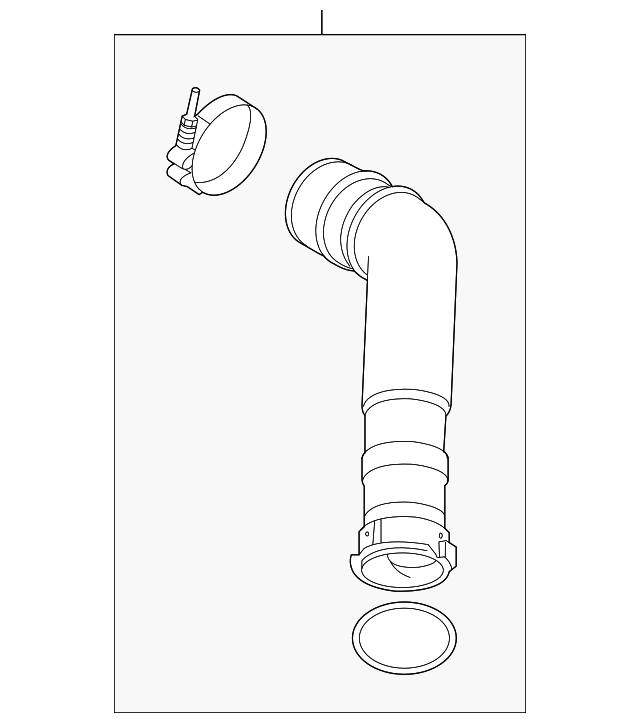 2011-2014 Ford Inlet Duct BC3Z-6C646-A | OEM Parts Online