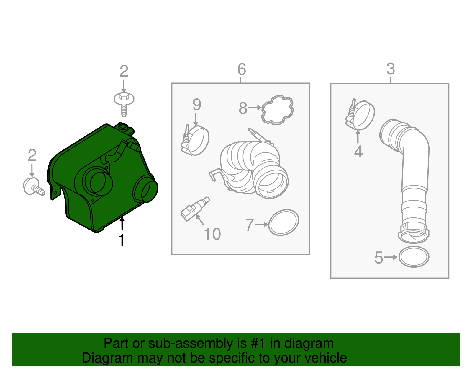 BC3Z-6K775-B - Inter-Cooler 2011-2016 Ford | AutoNation Parts
