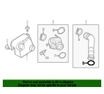 2011-2017 Ford Inlet Duct Seal BC3Z-8590-L | Blue Springs Ford Parts