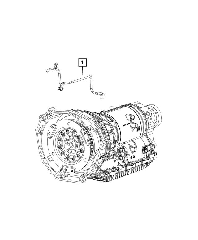 MOPAR GENUINE TRANSMISSION VENT - 53010664AC - 53010664AC | Mopar ...