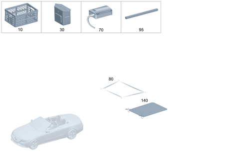 Load Compartment/Trunk Equipment for 2019 Mercedes-Benz C 300 ...