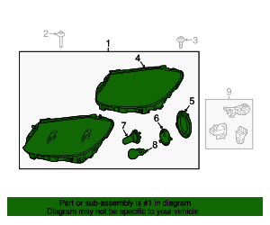 205-906-72-02-64 - Headlamp Assembly - Right 2015-2018 Mercedes-Benz ...