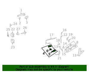 463-760-02-61-9051 - Handle, Inside 2002-2018 Mercedes-Benz | Mercedes ...