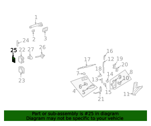 460-723-01-97 - Hinge Shim 2002-2018 Mercedes-Benz | Mercedes-Benz USA ...