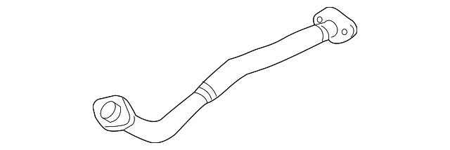 2008-2010 Toyota Highlander Front Pipe 17410-20510 | OEM Parts Online