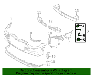 Genuine OEM Side Bracket Part# 86552-L0000 Fits 2020-2021 Hyundai ...