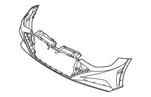 Genuine OEM Bumper Cover Part# 86511-L0400 Fits 2020-2021 Hyundai ...