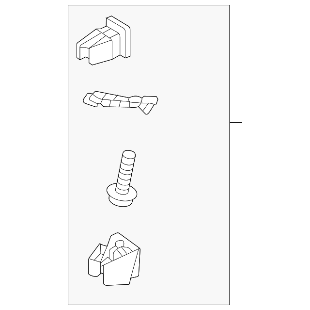 2020-2021 Hyundai Sonata Side Bracket 86551-L0000 | OEM Parts Online