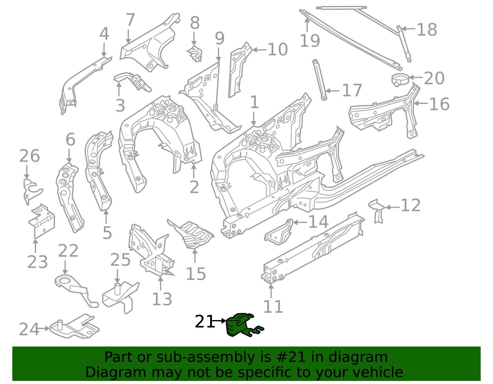 41007481028 - 2018-2024 BMW Mount Bracket (41-00-7-481-028) | BMW of ...