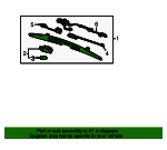 23242181 - Black Rear Closure Center Applique Carrier 2018-2020 ...