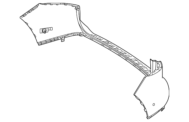 247-880-26-01-9999 - Bumper Cover 2021-2023 Mercedes-Benz GLA 250 ...