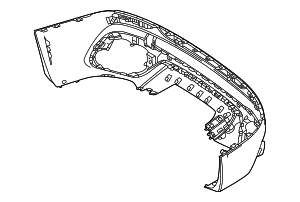 247-880-55-06 - Bumper Cover 2021-2023 Mercedes-Benz GLA 250 | Mercedes ...