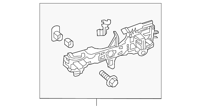 2018-2025 Toyota Camry 2018-2024 Toyota Camry - Handle Base 69201-06160 ...