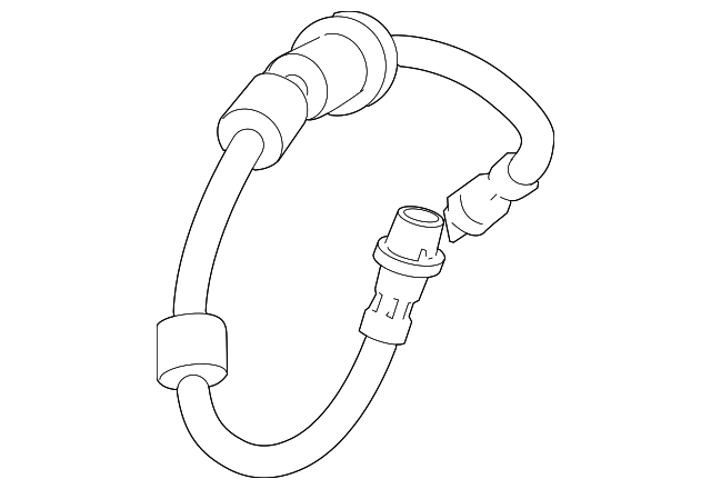 34306793026 - 2006-2013 BMW Brake Hose (34-30-6-793-026) | BMW of South ...