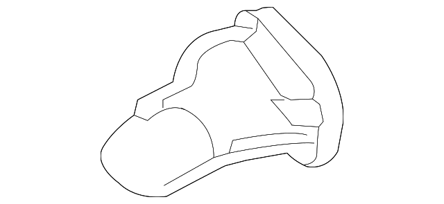 213-490-33-01 - Bumper Cover Heat Shield 2017-2023 Mercedes-Benz ...