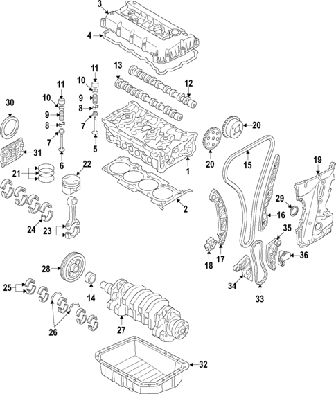 Engine for 2012 Dodge Avenger | OEM MOPAR Parts Warehouse