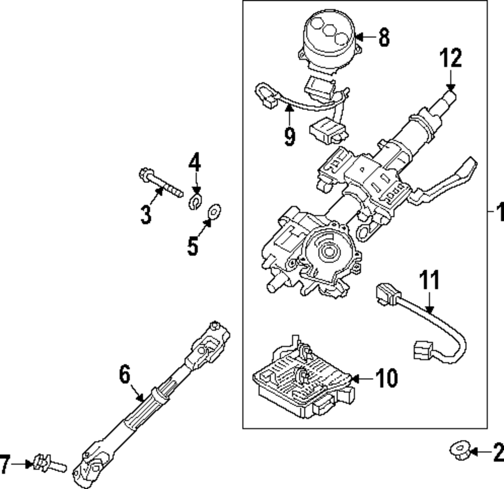 2019-2021 Kia Forte Control Module 56340-M6000 | OEM Parts Online