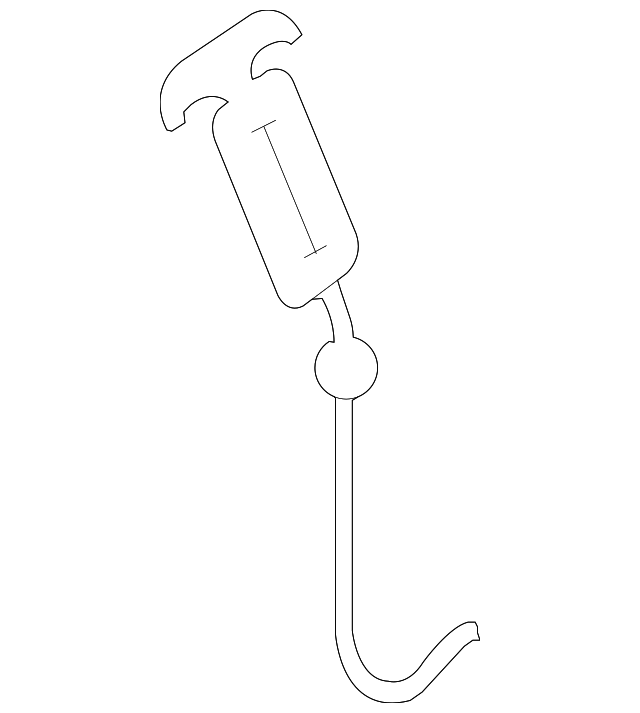 2007-2024 Nissan Emergency Handle 84690-JA000 | Nissan Parts Plus