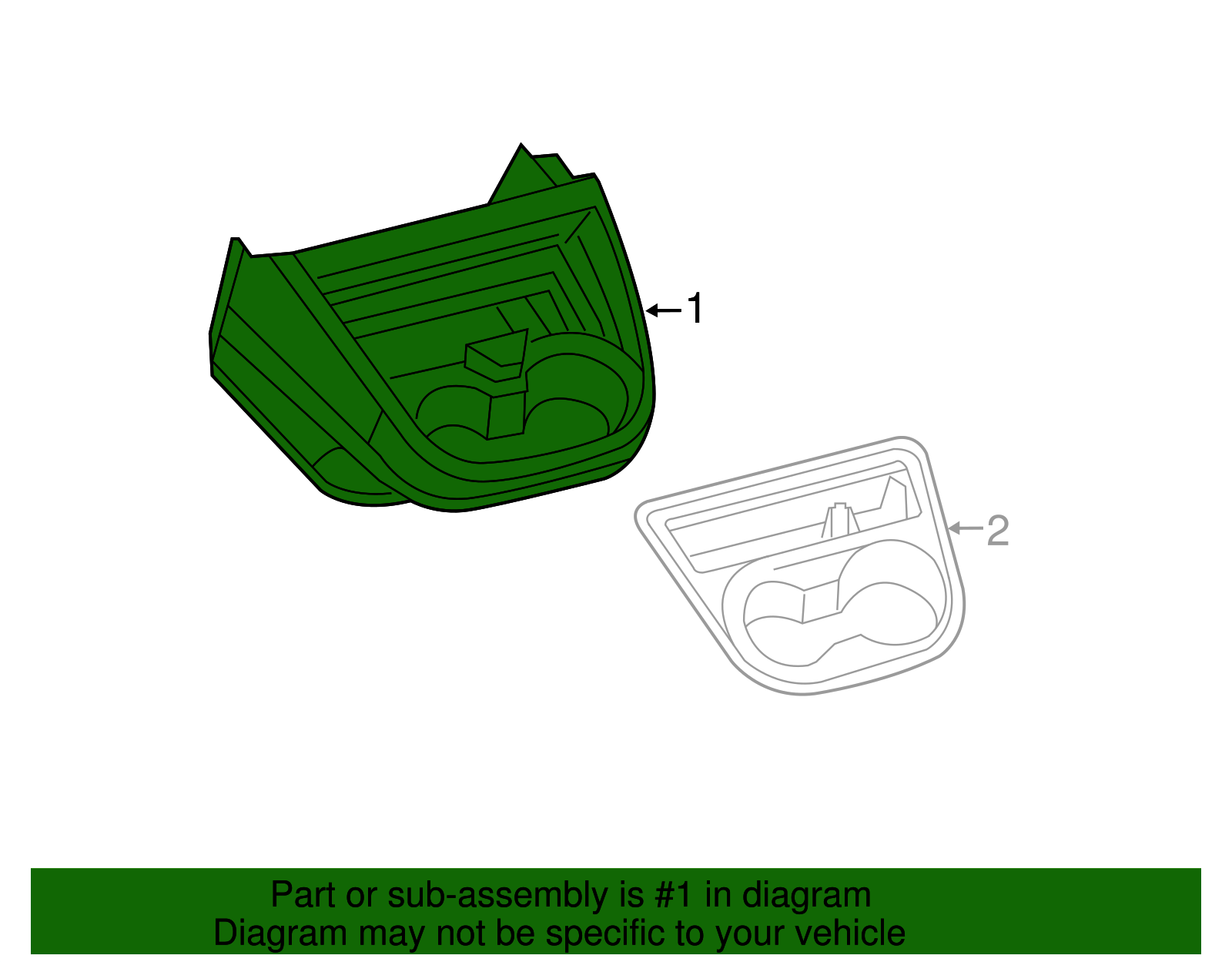 2012-2021 Nissan Front Console 68922-1PA0A | Kline Nissan