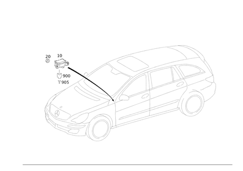 Electronic Stability Program (ESP®) for 2012 Mercedes-Benz R 350 ...