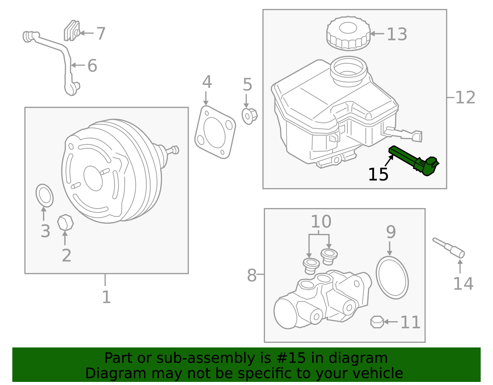 84461-WAA01 - Fluid Level Sensor 2020-2025 Toyota GR Supra | Group 1 ...