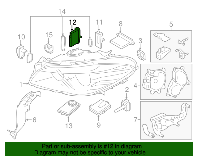 63117440878 - 2014-2017 BMW Module (63-11-7-440-878) | BMW of South ...