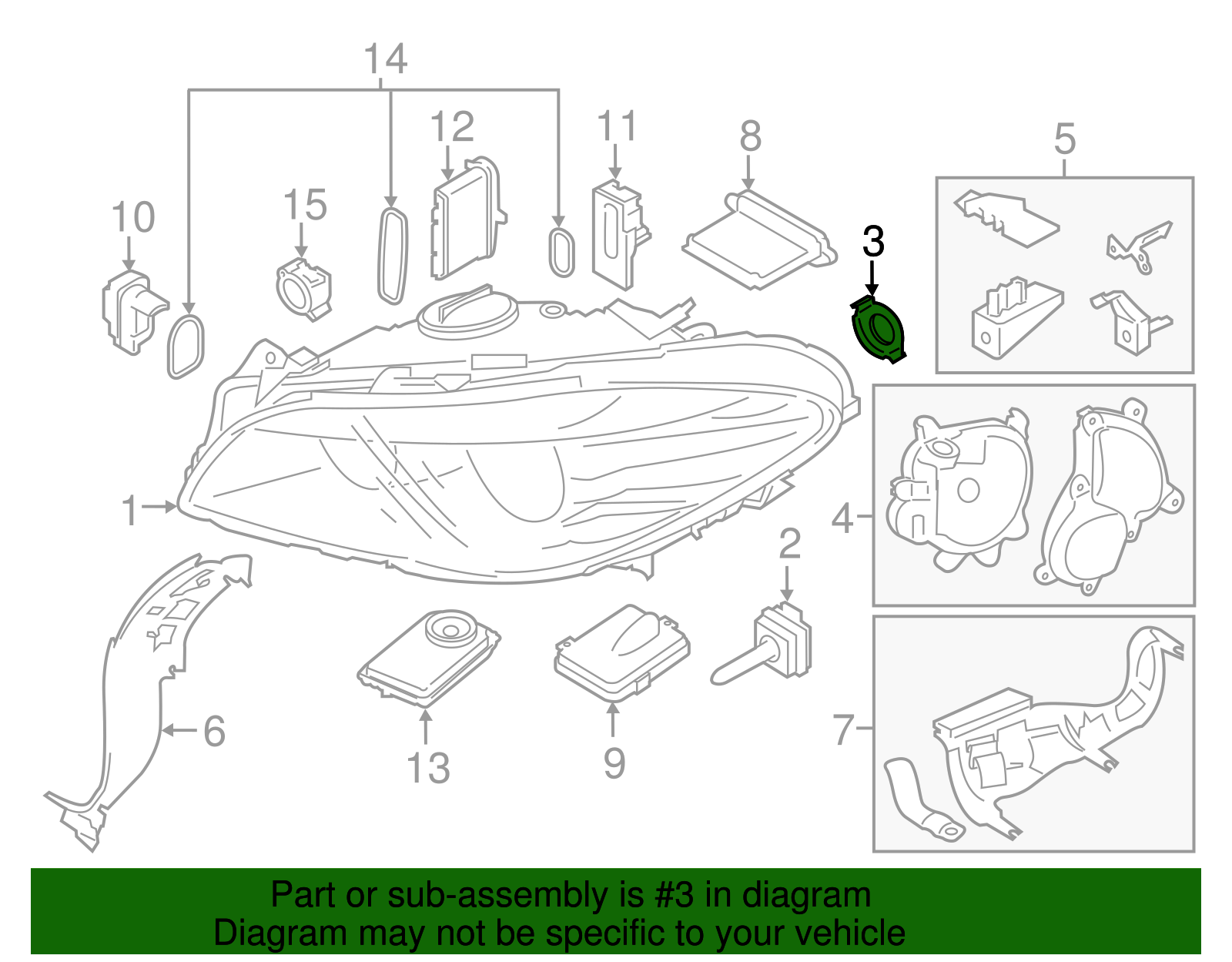 63117162087 - 2008-2016 BMW Xenon Bulb Holder (63-11-7-162-087) | BMW ...