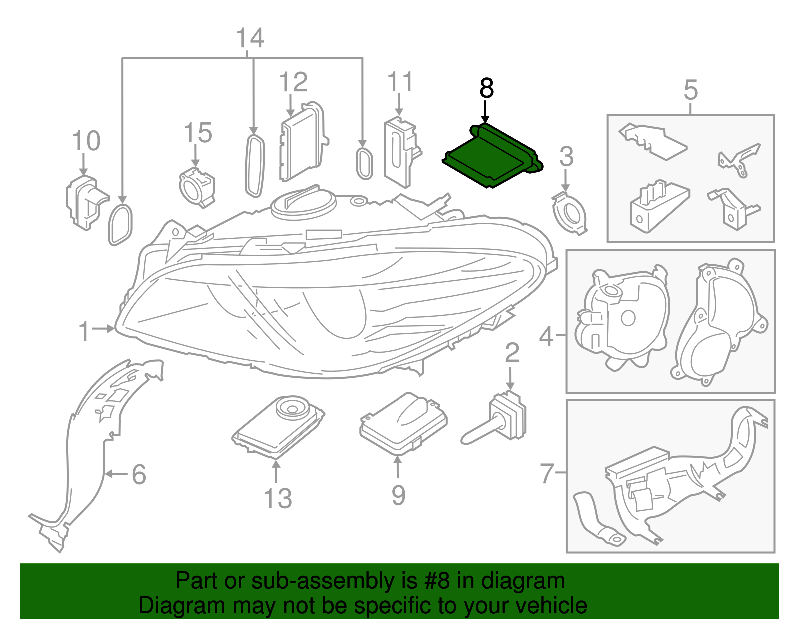 Genuine BMW 63-11-7-440-877 | Control Module | FREE Shipping on Most ...