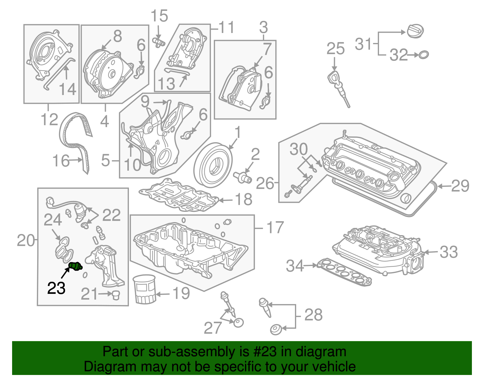 37250-PR3-003 - Pressure Switch 1992-2014 Honda | Honda Parts Online