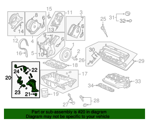 15811-RCA-A01 - Valve Assembly Spool - 2003-2008 Honda | Genuine Honda ...