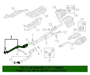 2017-2021 Genesis Catalytic Converter 28601-D2320 | OEM Parts Online