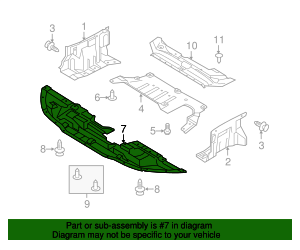 5379A269 - Front Cover 2011-2024 Mitsubishi Outlander Sport ...