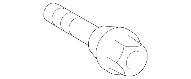 000-990-51-07 - Wheel Lug Bolt 2007-2020 Mercedes-Benz | Mercedes-Benz ...