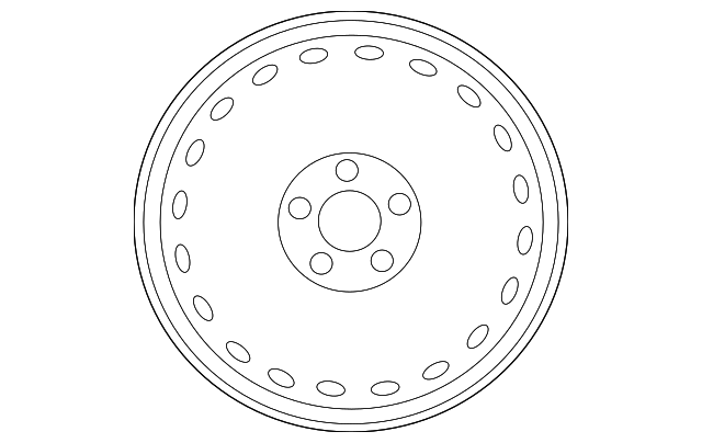 212-400-42-00 - Wheel Spare (19 Inch) 2011-2019 Mercedes-Benz ...