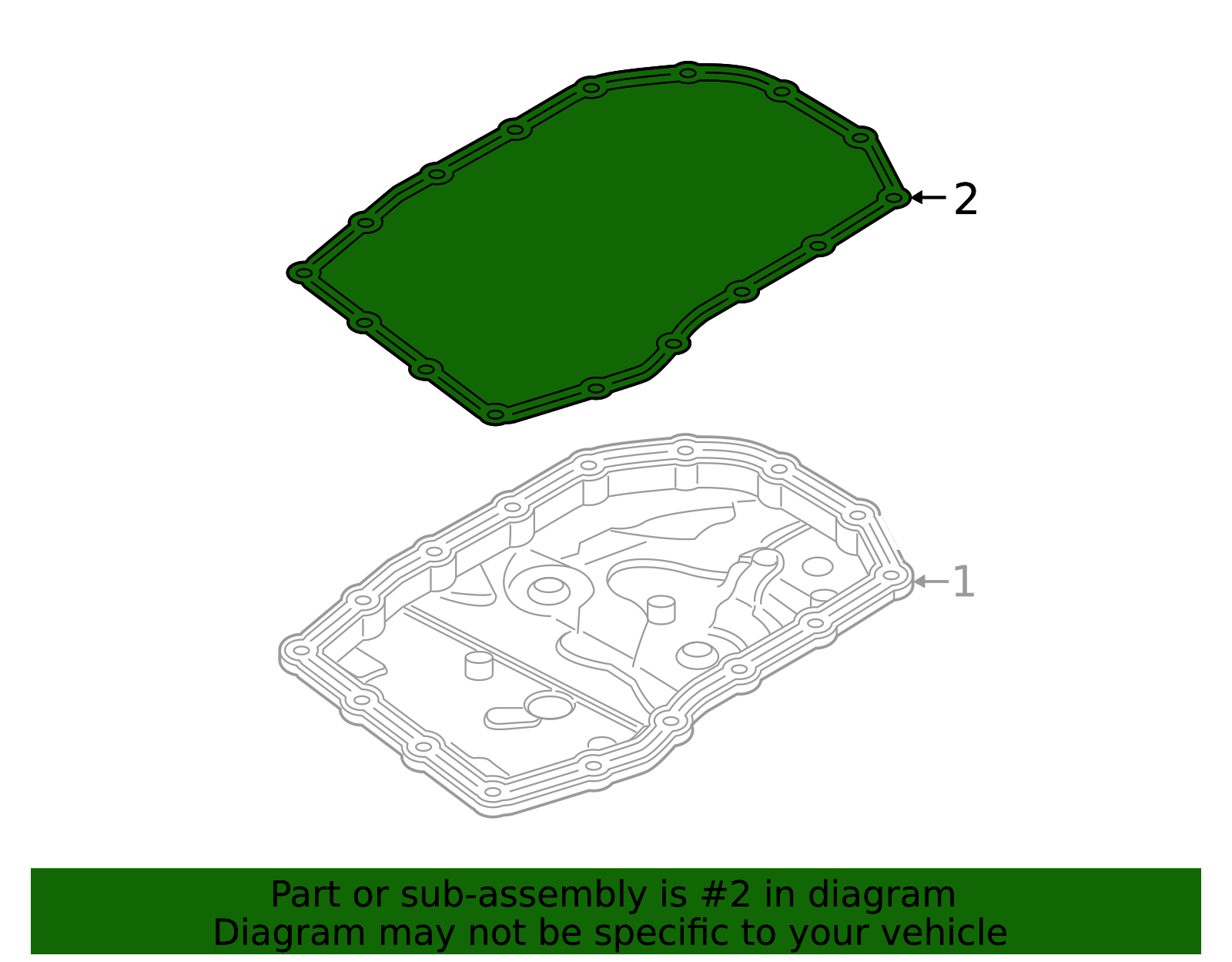 2018-2025 Hyundai Pan Gasket 48282-2H000 | OEM Parts Online