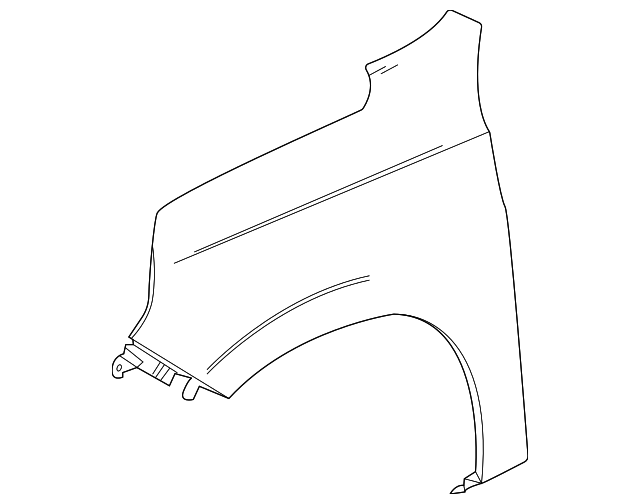 2021-2022 GMC Front Driver Side Fender 84384208 | QuirkParts