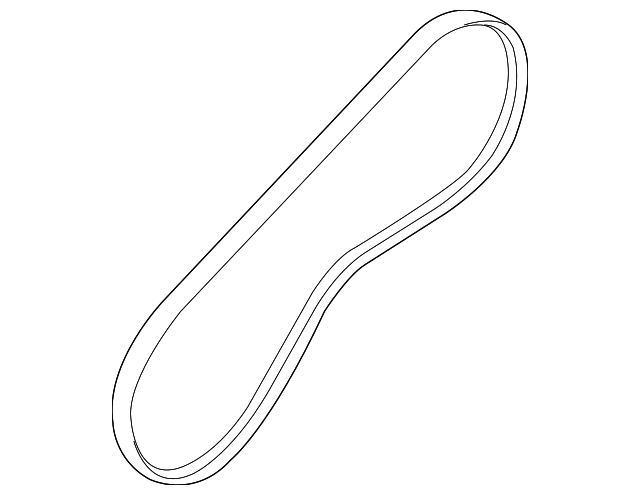 97713-1C200 - AC Belt 2006-2011 Kia | Kia.Parts Store