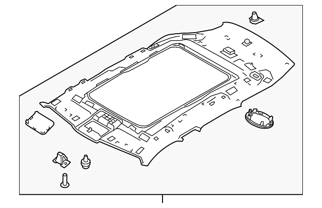 Genuine Headliner for 2018-2020 Land Rover Range Rover Velar | Land ...