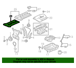 2014-2020 Mitsubishi Outlander Valve Cover Gasket 1035A698 | Mitsubishi ...