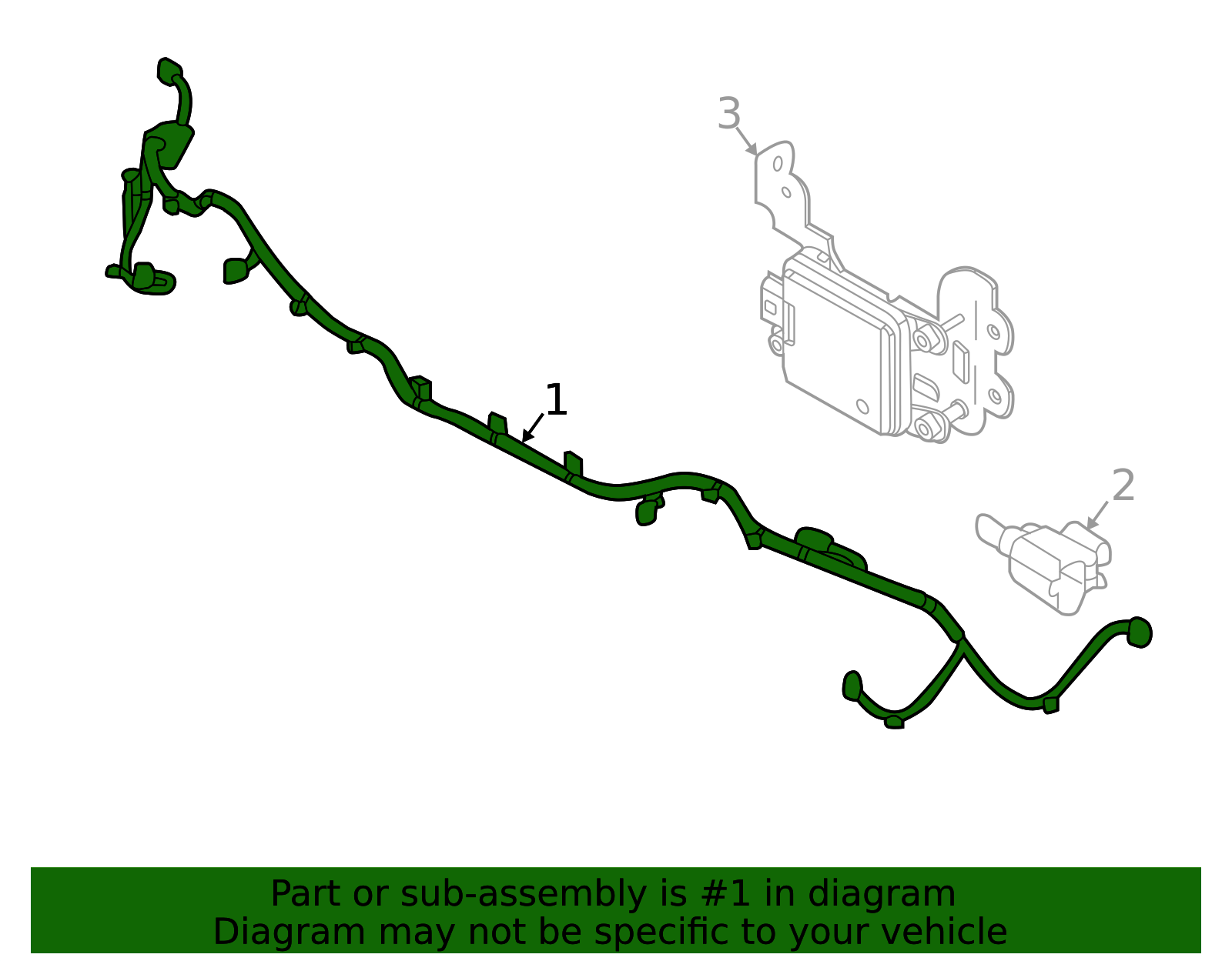 2021-2023 Kia Seltos Headlight Wiring Harness 91840-Q5060 | TascaParts.com