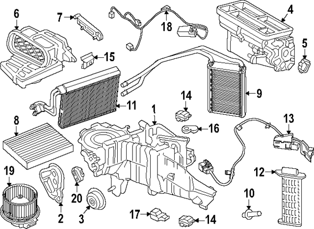 2023-2024 Ford Inlet Duct pc3z19a618a | TascaParts.com
