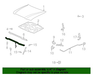 53183-60071 - Front Seal - 1998-2007 Toyota Land Cruiser | OEM Genuine ...