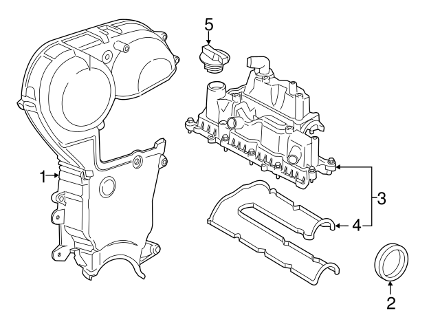 BM5Z-6582-A - Valve Cover 2013-2019 Ford | AutoNation Parts