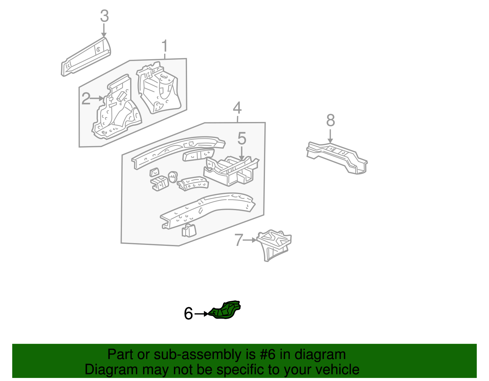 2005-2006 Acura MDX Tow Hook 74180-S9V-A00 | Retail Performance Auto Parts