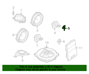 96310-D2500 - Speaker 2017-2022 Genesis G90 | AutoNation Parts